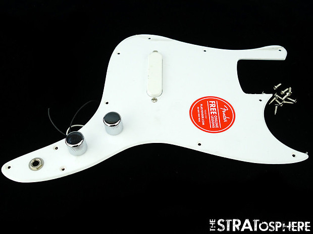 Fender Squier Affinity Bronco Bass LOADED PICKGUARD J Bass | Reverb
