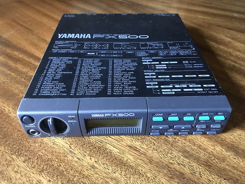 Yamaha FX500 Multi-Effects Unit | Reverb