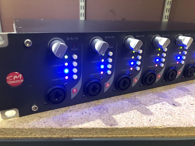 SM Pro Audio EP 84 (8 Channel Mic and Line Preamp) | Reverb