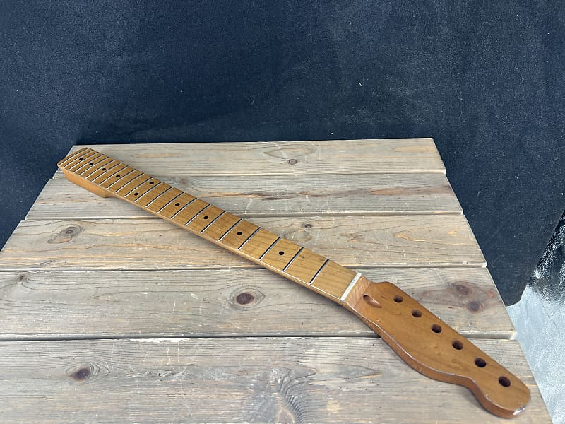 Real Life Relics Nitro Roasted Maple Tele® Telecaster Neck | Reverb