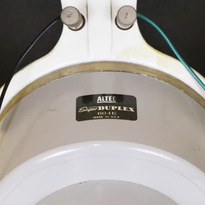 Motown’s 1962 Altec Lansing 604E Super Duplex 15” Studio Loud | Reverb