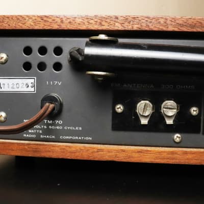 Realistic TM-70 1971 - Wood, Brushed Aluminum | Reverb