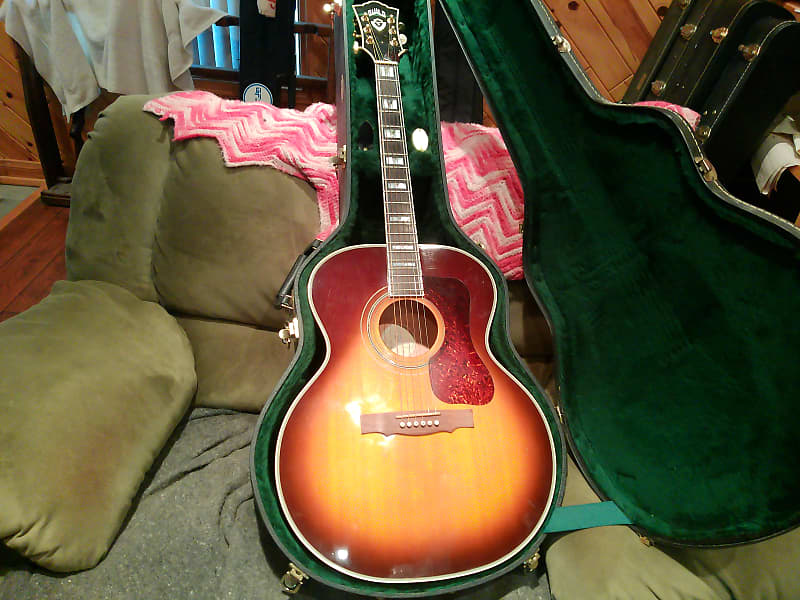 2002 Guild F 50-Burst-USA-OHSC | Reverb