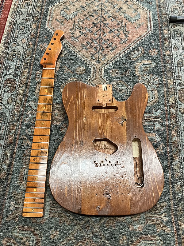 USA Custom Telecaster Pine Body and Maple Telecaster Neck | Reverb