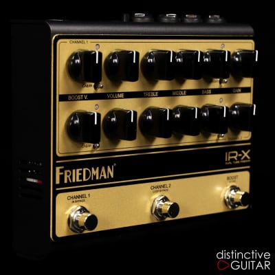 Friedman IR-X Dual Tube Preamp and DI - In Stock | Reverb