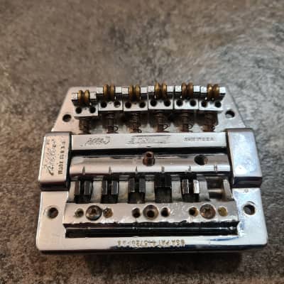 Kahler Flat Mount Tremolo Bridge System 1980s Black | Reverb