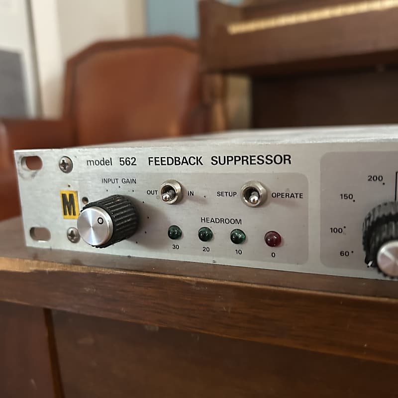 Urei 562 Feedback Suppressor | Reverb