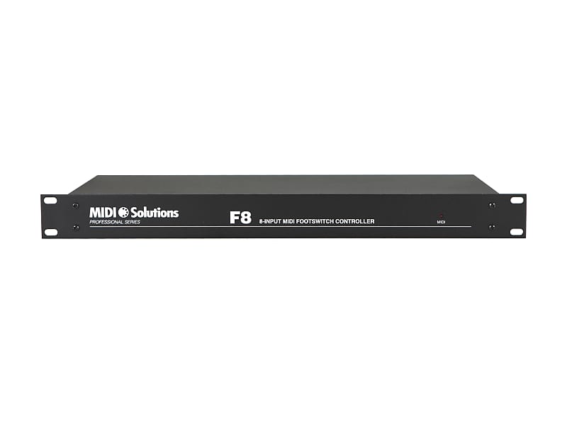 Midi Solutions F8 8 Input Midi Footswitch Controller Reverb Uk