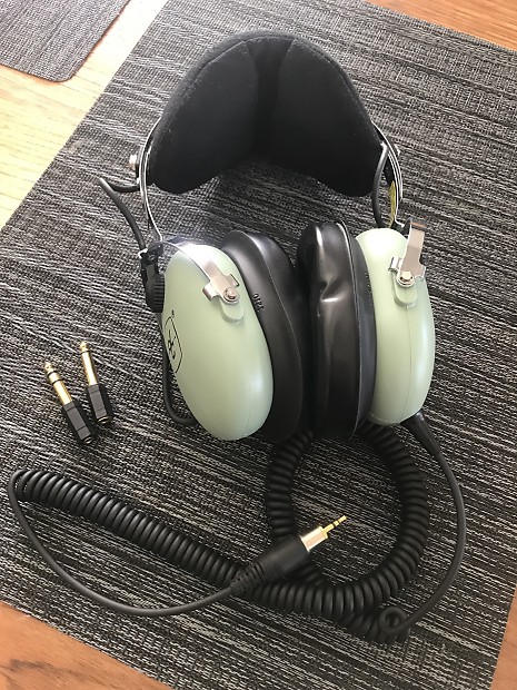 David Clark 10S-DC Listen Only Stereo Aviation headset | Reverb