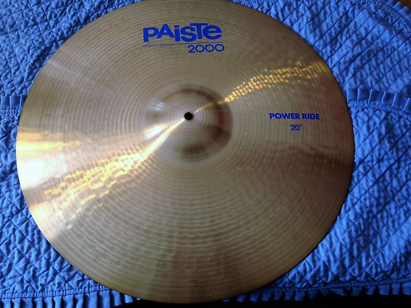 Paiste 20" 2000 Power Ride | Reverb