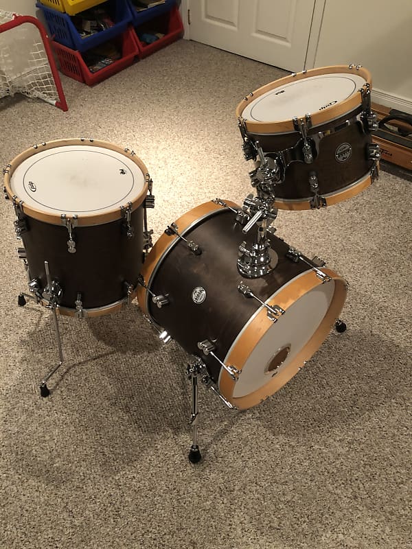 PDP by DW Concept Maple Bop 3 Piece Drum Set Kit with EXTRAS | Reverb