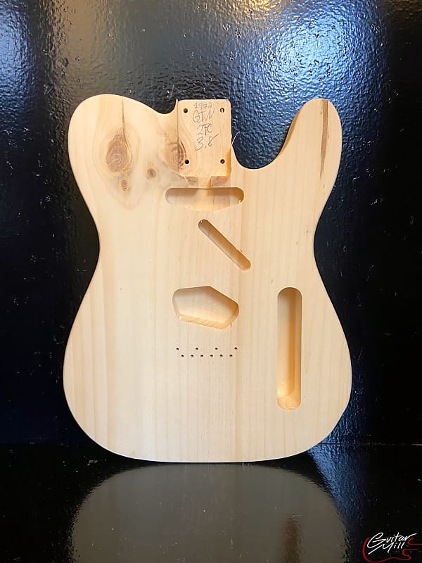 Guitar Mill T-Style Body / 2 pc. Ultra Light Pine (#GIN-1972) | Reverb