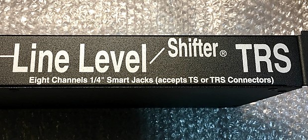 Ebtech® LLS-8 8-Channel Rack-mount Line Level Shifter® TRS | Reverb