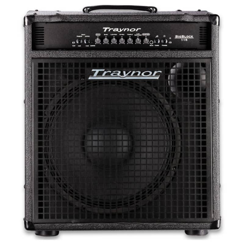 TRAYNOR BIG BLOCK 115 800w Active 15" Bass Combo Amplifier | Reverb