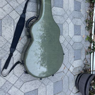 Hoffee Dreadnought Case 2020 - Green Carbon fiber | Reverb