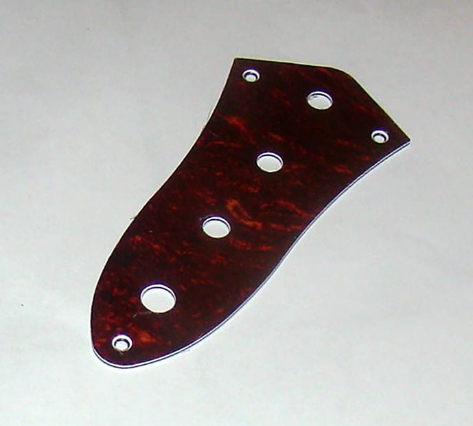 Replacement Control Plate for Fender Jazz Bass - Brown | Reverb