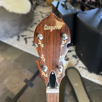 Conqueror 5 String Banjo - Wood | Reverb