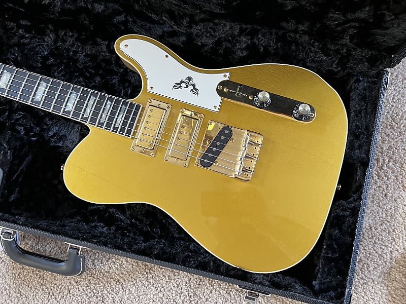 B3 Phoenix VII 2022 - Gold Top Custom Built Guitar | Reverb