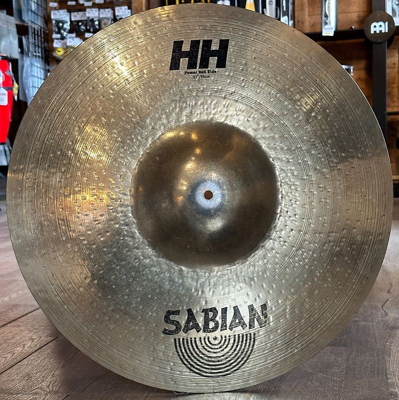 Used Sabian HH Power Bell Ride Cymbal 22" | Reverb