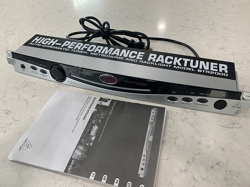 Behringer rack tuner BTR2000 | Reverb