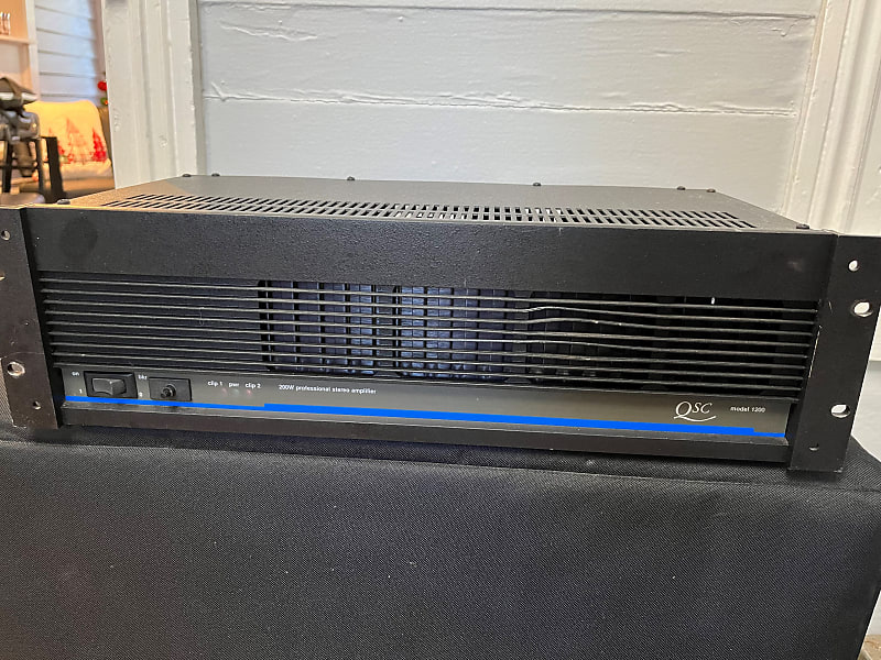 QSC M-1200 Power Amp | Reverb