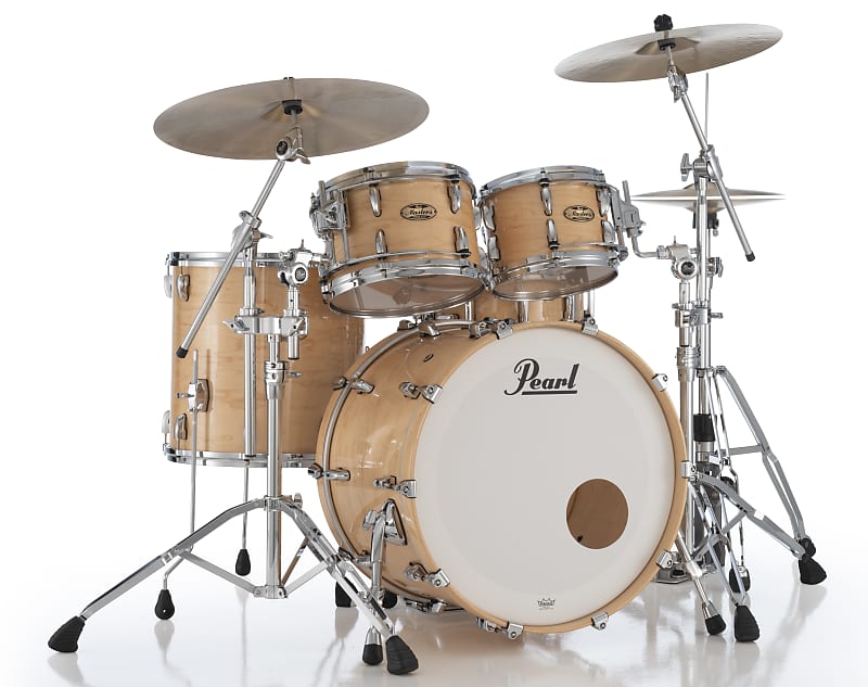 Pearl Masters Maple Pure 4-pc. Shell Pack NATURAL MAPLE | Reverb
