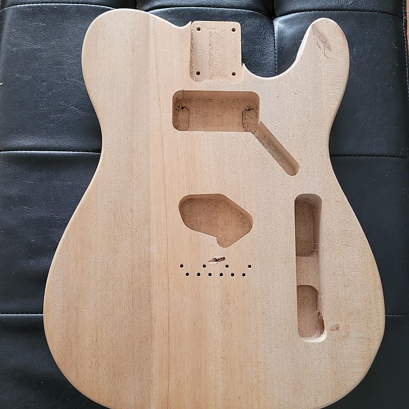 Unbranded Fender Player-Style Mahogany Telecaster Body - Free | Reverb