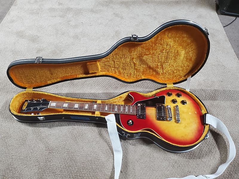 Encore Les Paul Style Guitar MIJ OHSC | Reverb