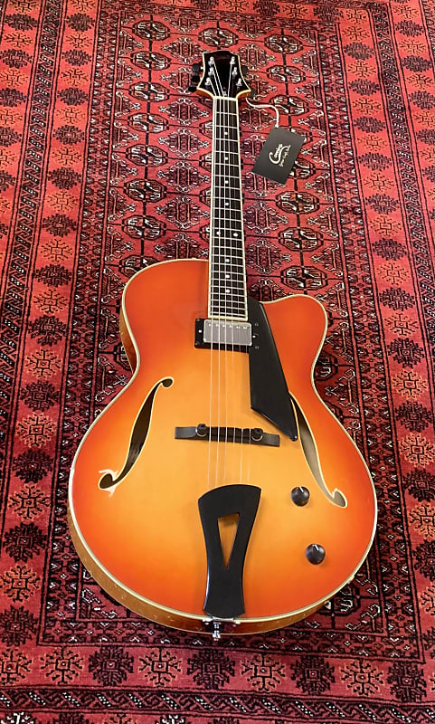Bill Comins GCS-16 Archtop 2023, Violin Burst | Reverb