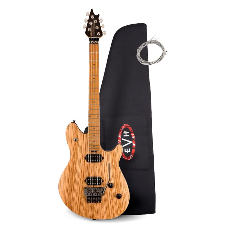 EVH Wolfgang WG Standard Exotic Zebrawood Electric Guitar | Reverb