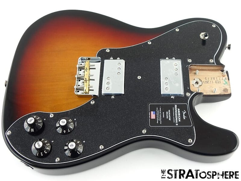 Fender American Professional II Telecaster Deluxe LOADED BODY | Reverb