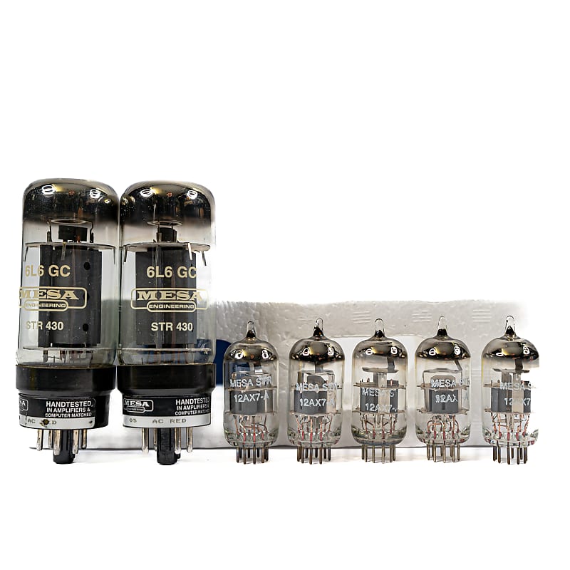 Mesa Boogie Set of 7 Tubes for Single Rectifier | Reverb Australia