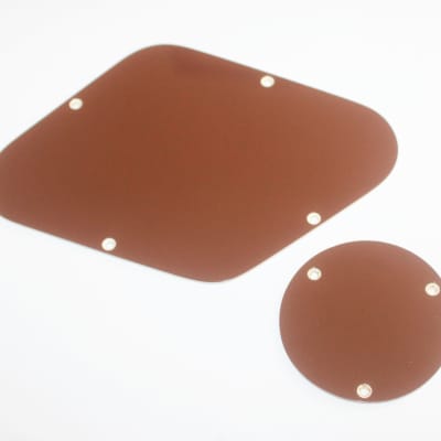Brown / White 2 Ply Back Plates For 1950's Gibson Les Paul | Reverb