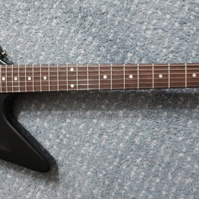 Vintage 1980s Cort Effector Explorer Electric Guitar Black | Reverb