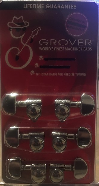 Grover Machine Heads Chrome | Reverb