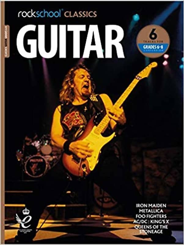 Rockschool Classics Guitar: Tracks for Grades 6-8 | Reverb