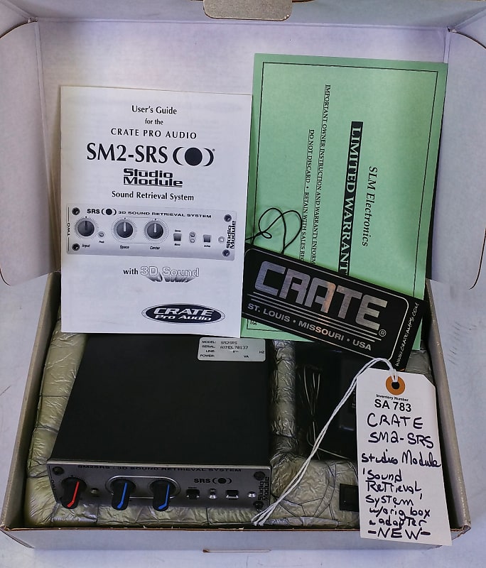 Crate SM2-SRS Studio Module Sound Retrieval System-NEW | Reverb