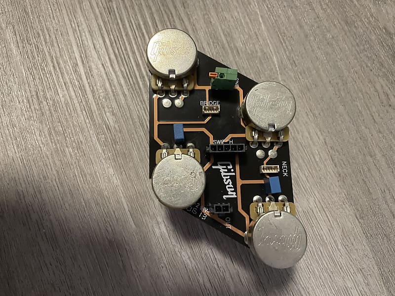 Gibson PCB Board, Pickup 3-way selector Switch, and output | Reverb
