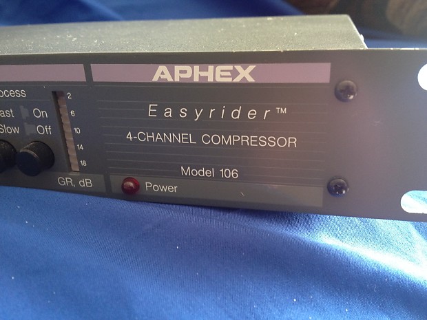 Lexicon Aphex 4 channel Compressor model 106 | Reverb