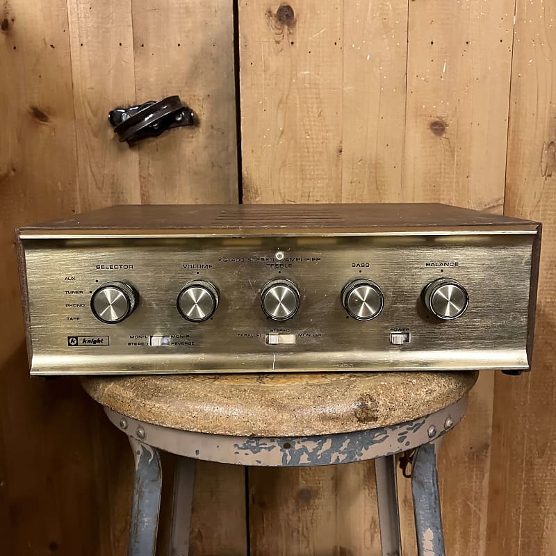 Vintage Knight KG-400 Stereo Integrated Tube Amplifier | Reverb