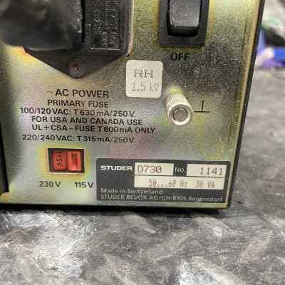 Studer D730 audiophile grade CD player | Reverb