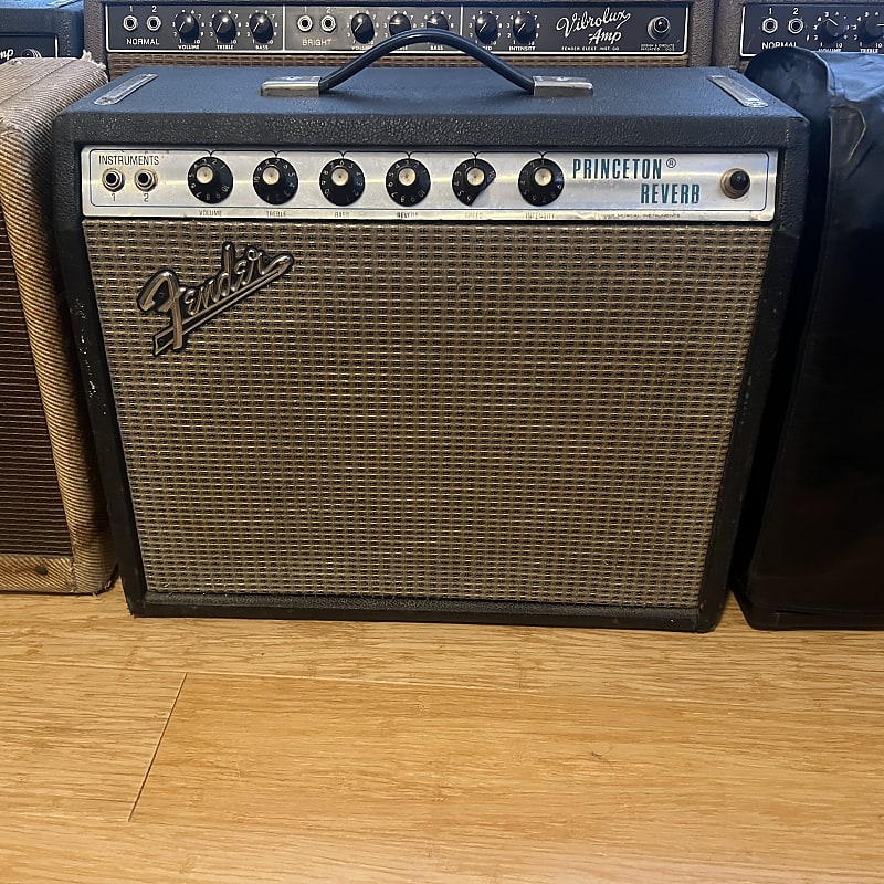 Fender Princeton Reverb 15-Watt 1x10" Guitar Combo 1972 - | Reverb