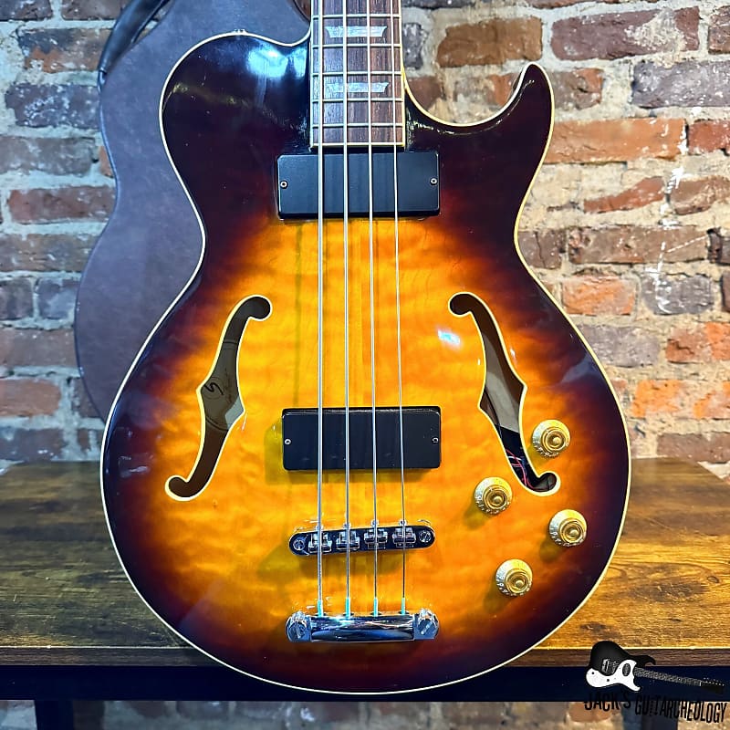 Samick Greg Bennett RLB-2 Royale Semi-Hollow Electric Bass w/ | Reverb