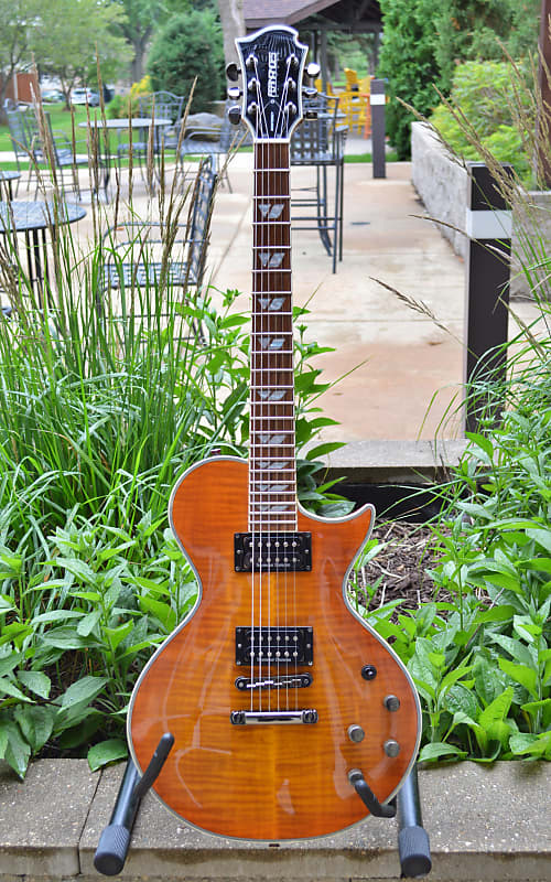 Fernandes Monterey Deluxe Cherry Sunburst Seymour Duncan | Reverb