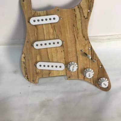 Guitar SSS Strat Style Loaded Maple Pickguard | Reverb