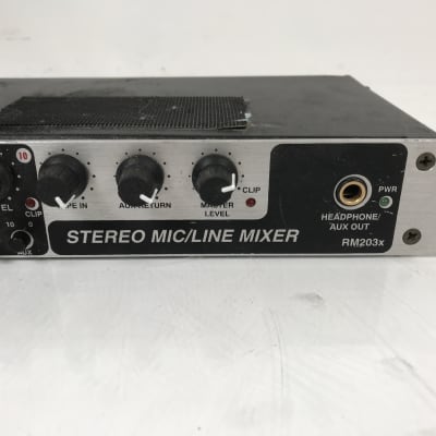 ROLLS RM203x 10 Channel stereo line mixer | Reverb