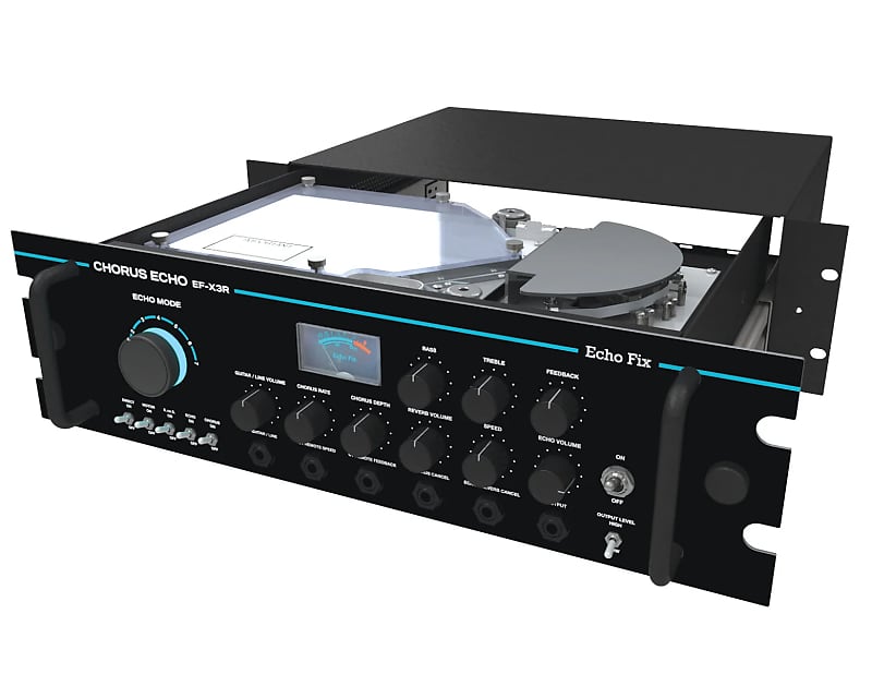Echo Fix EF-X3R Rackmount Tape Echo (2024 - Black) | Reverb Australia