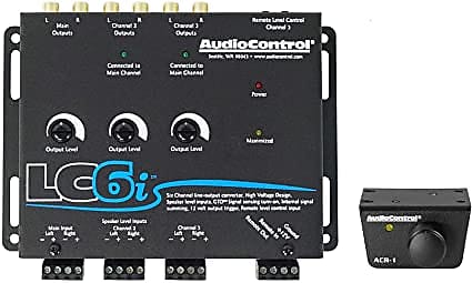 AudioControl LC6i 6 Channel Line Out Converter & ACR-1 Dash | Reverb