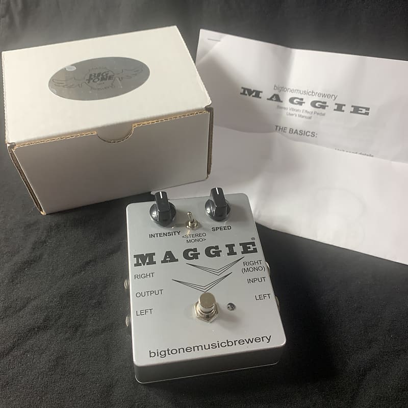 Big Tone Music Brewery Maggie Vibrato - Silver Free Shipping | Reverb