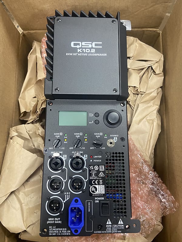 QSC K10.2 Amp Module Brand New 2022 | Reverb